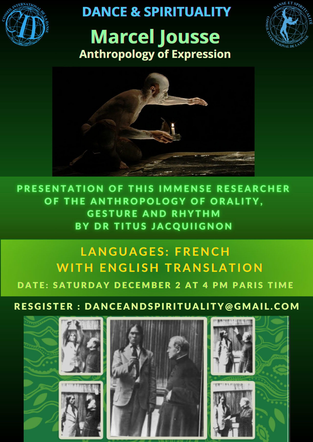 Présentation about Jousse by International Dance Council – 2 Dec. 2023 ...